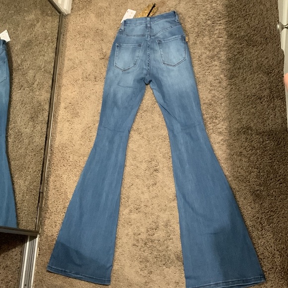 Vibrant | Jeans | Vibrant High Waist Bell Bottom Jeans | Poshmark